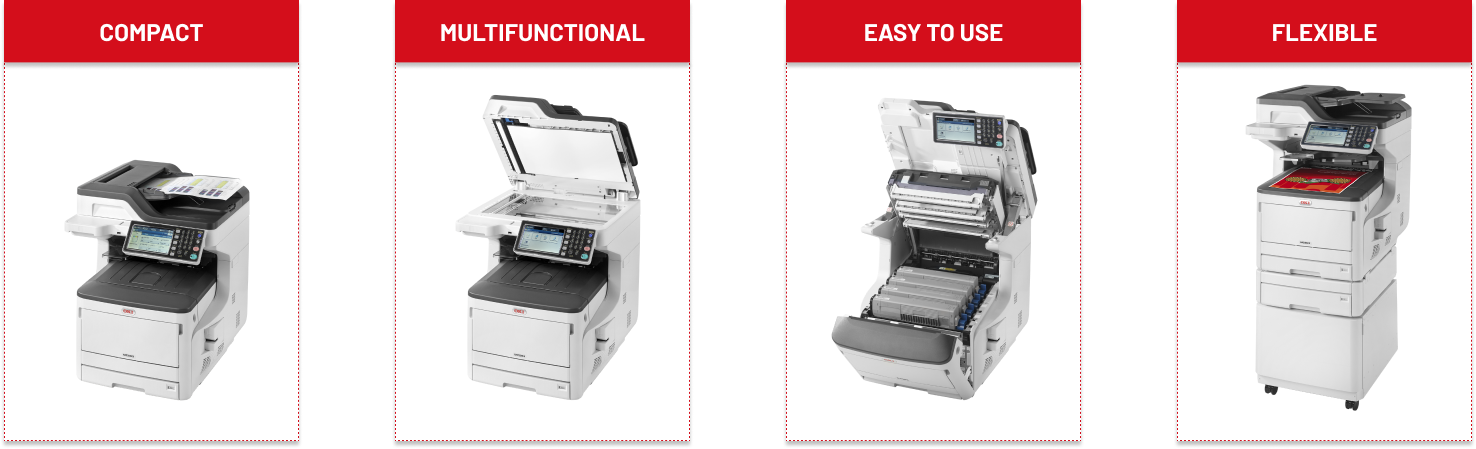 OKI MC800 - A3 Multifunctional Printer